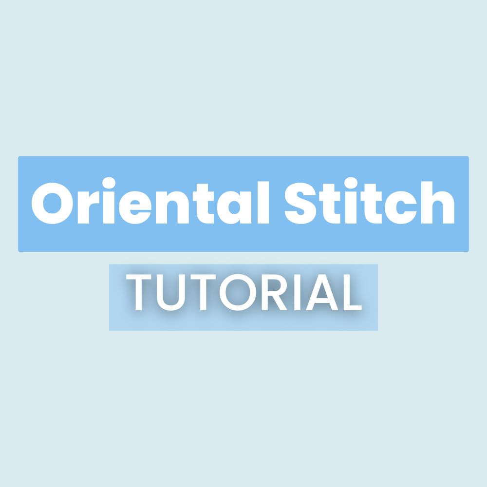 Oriental Stitch - Needlepoint Tutorial – Unwind Studio