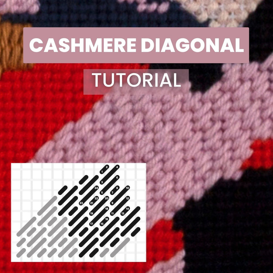 Needlepoint Stitches Library & Tutorials – Tagged "background"– Unwind Studio