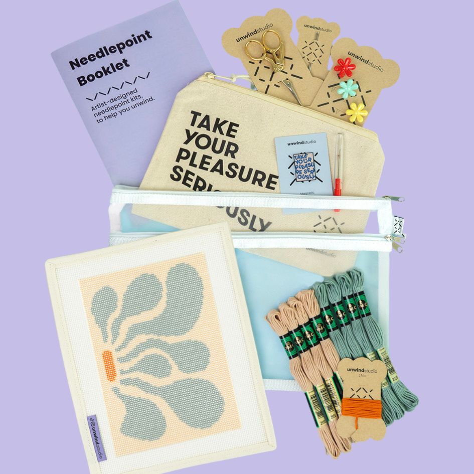 Needlepoint Starter Kits - Level 1 – Unwind Studio