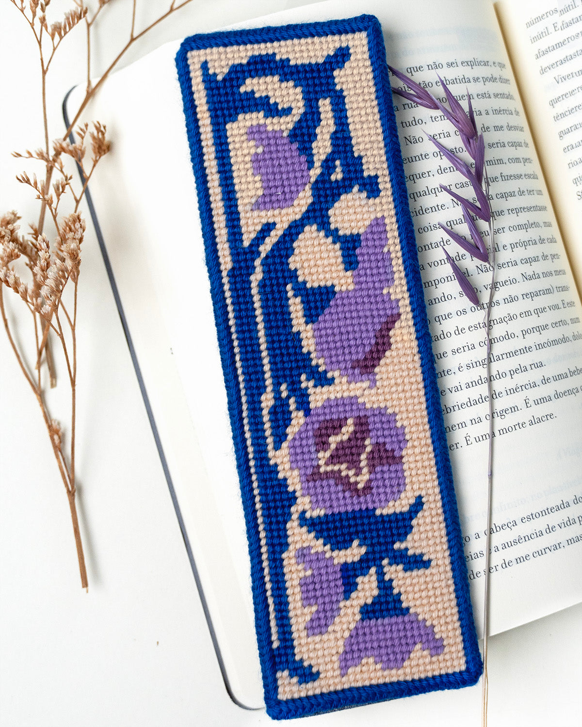 Bluebell Bookmark Needlepoint Kit – Unwind Studio