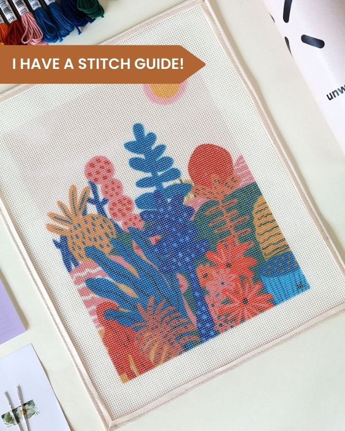 Garden of Joy Needlepoint Kit – Unwind Studio