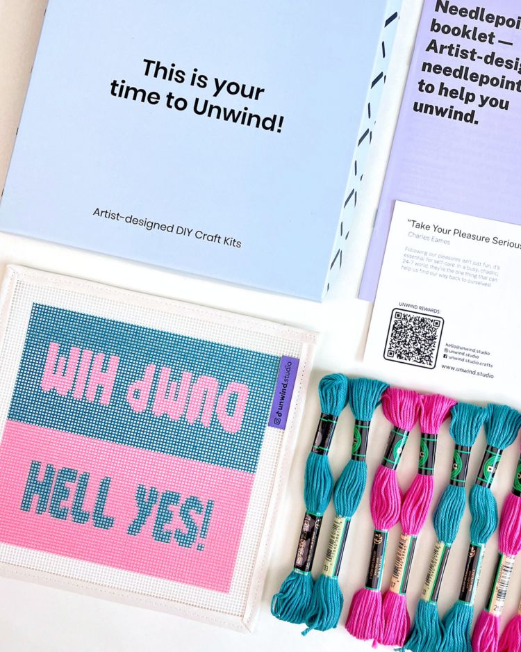 Needlepoint Kits & Canvases by Unwind Studio – Page 3