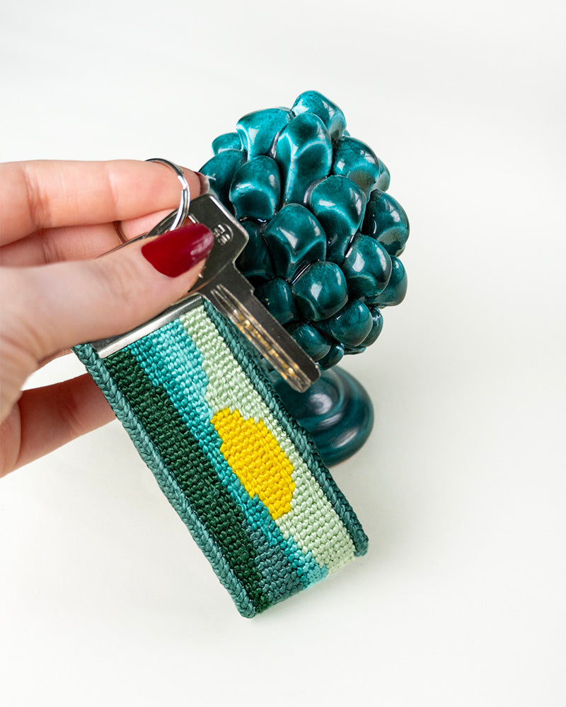 Green Mountain Key Fob Needlepoint Kit – Unwind Studio