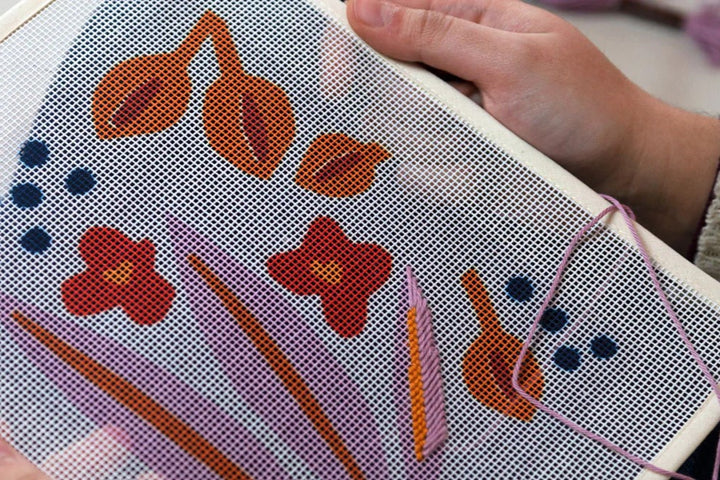 Bamboo Stitch - Needlepoint Tutorial – Unwind Studio
