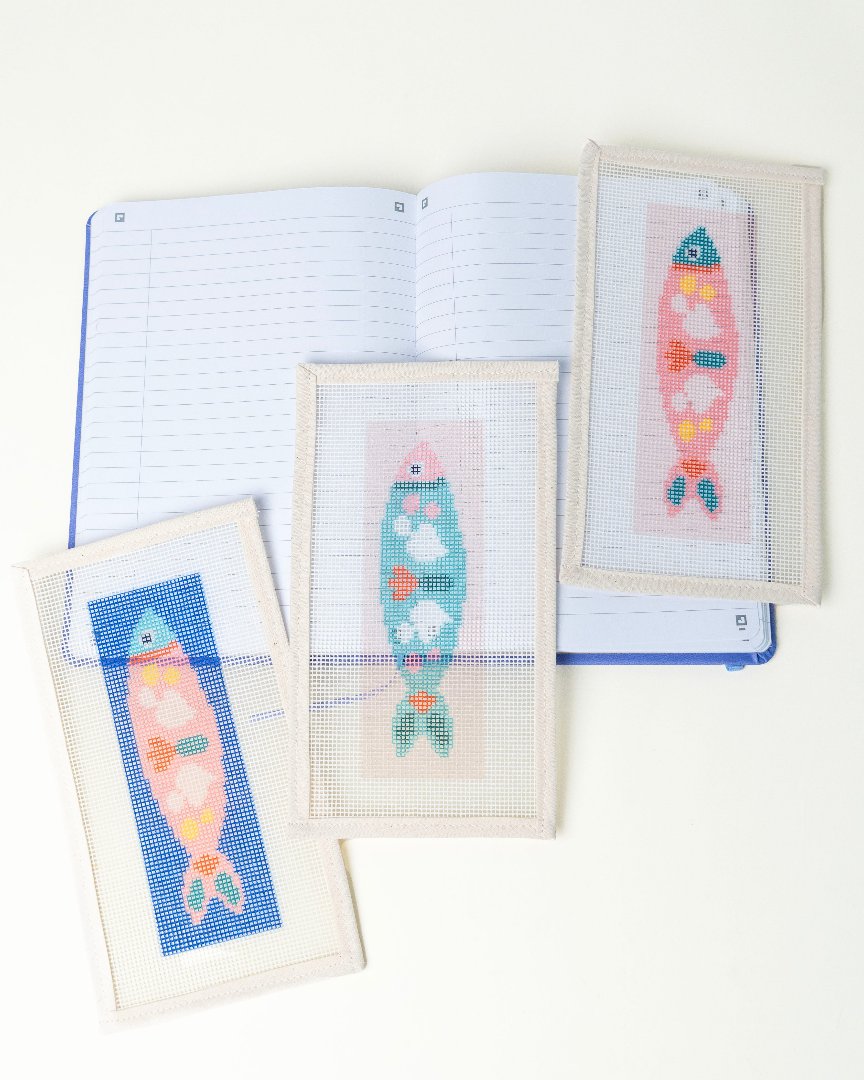 Modern Bookmark Needlepoint Kits – Unwind Studio