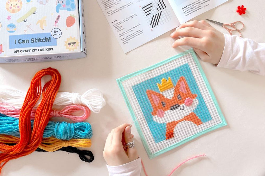Needlepoint Craft Kits for Kids – Unwind Studio