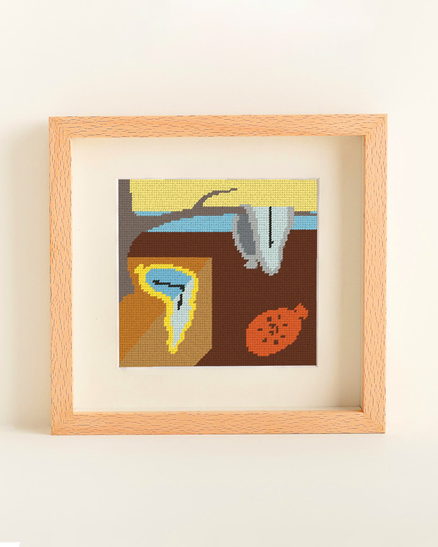 Salvador Dalí “The Persistence of Memory” Needlepoint Kit – Unwind Studio