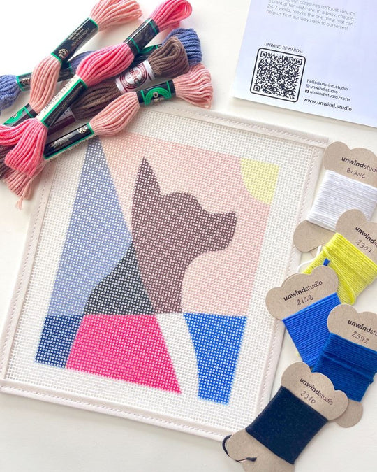 Needlepoint Kits for Beginners – Unwind Studio