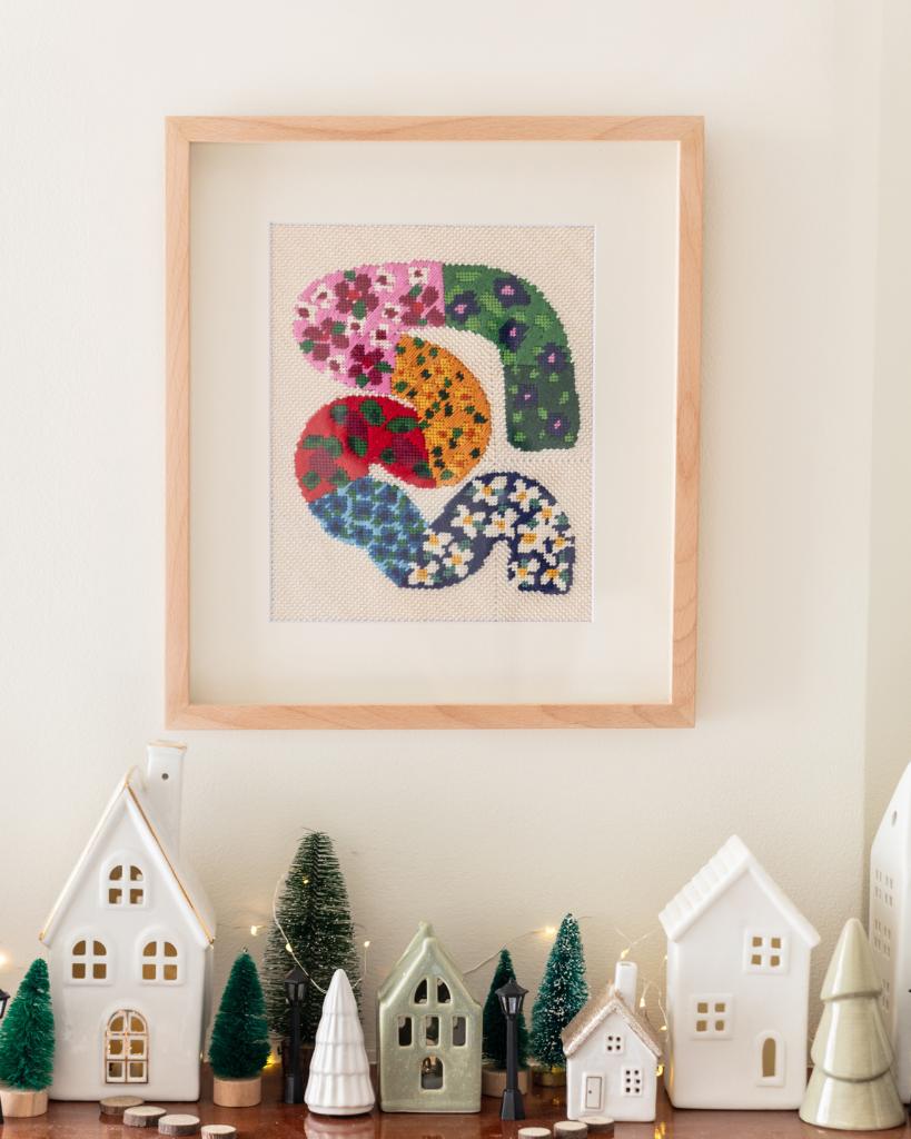 Modern Sunflower Needlepoint Kit – Unwind Studio