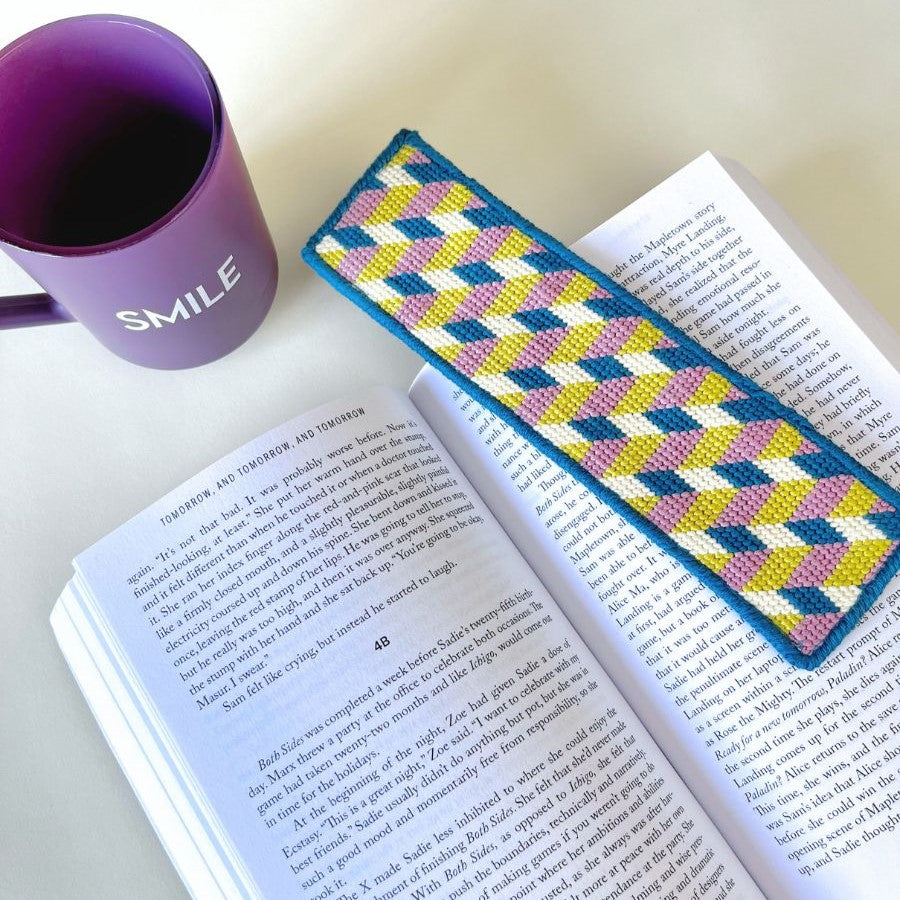The Wi(e)nner Bookmark Needlepoint Kit – Unwind Studio