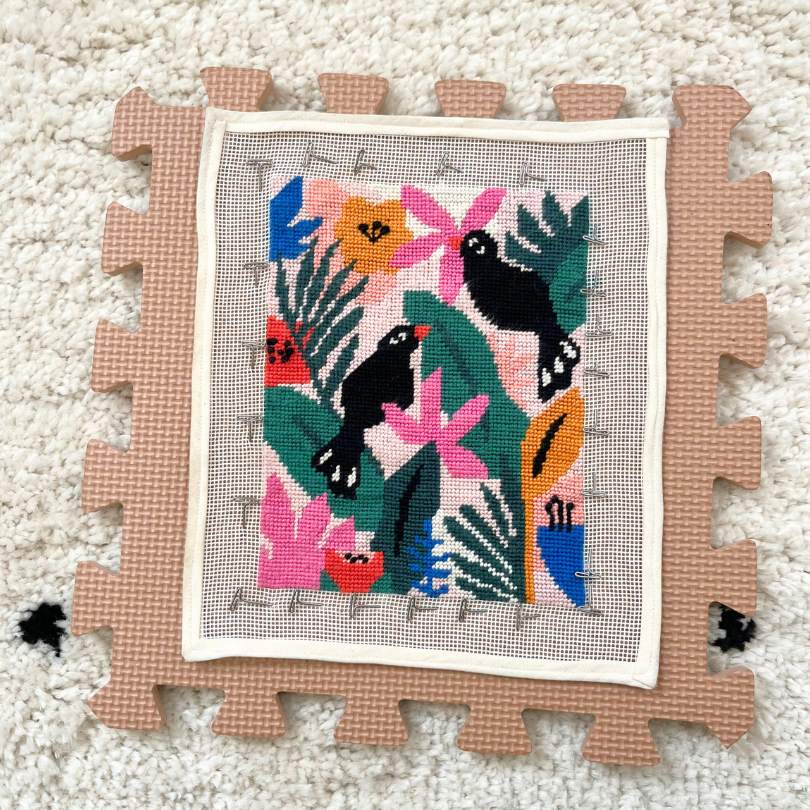 DIY Needlepoint Finishing Guide – Unwind Studio