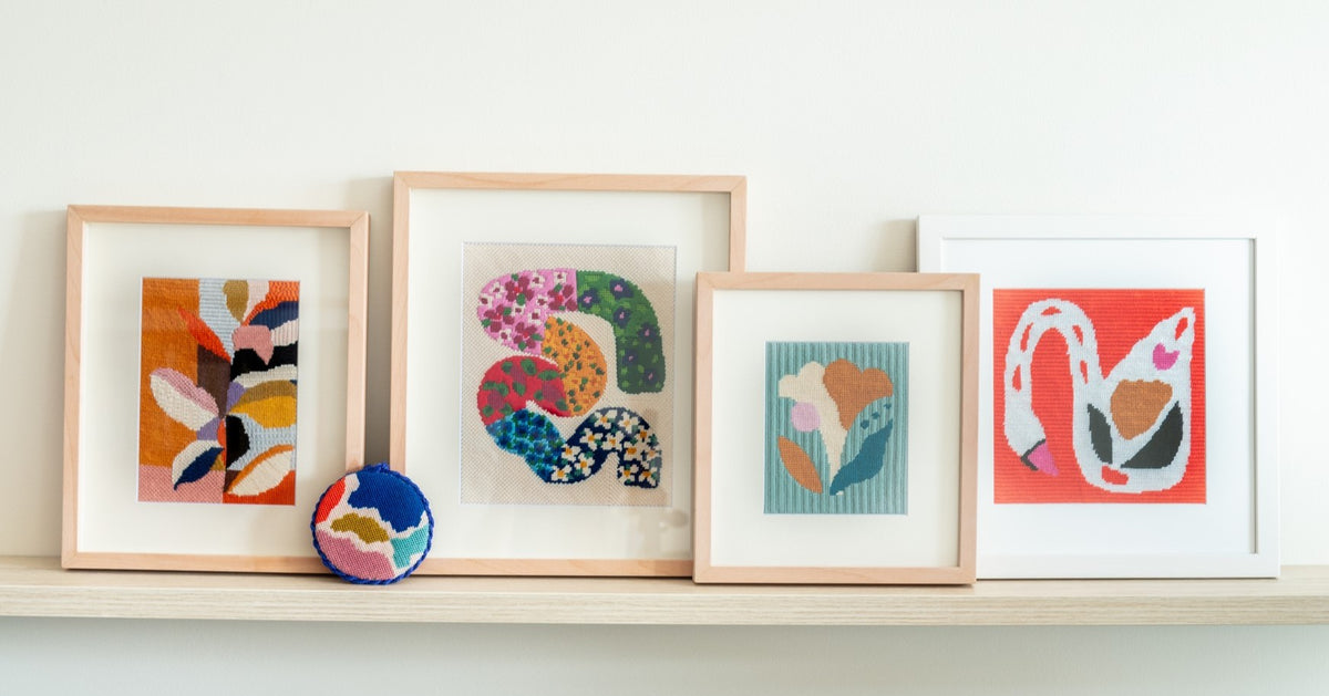 How to frame needlepoint: Video & How To – Unwind Studio
