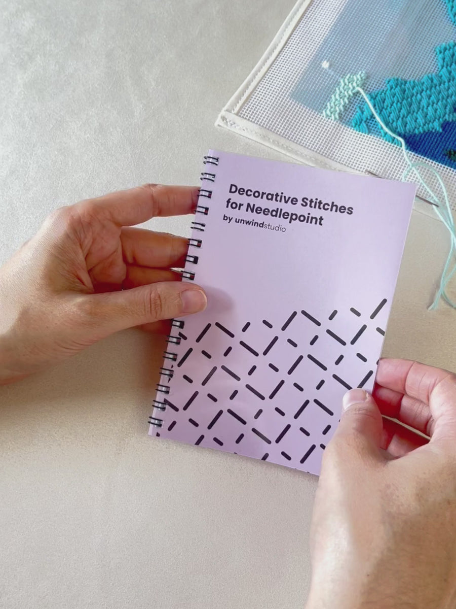 Basic Needlepoint Stitches for Beginners – Unwind Studio