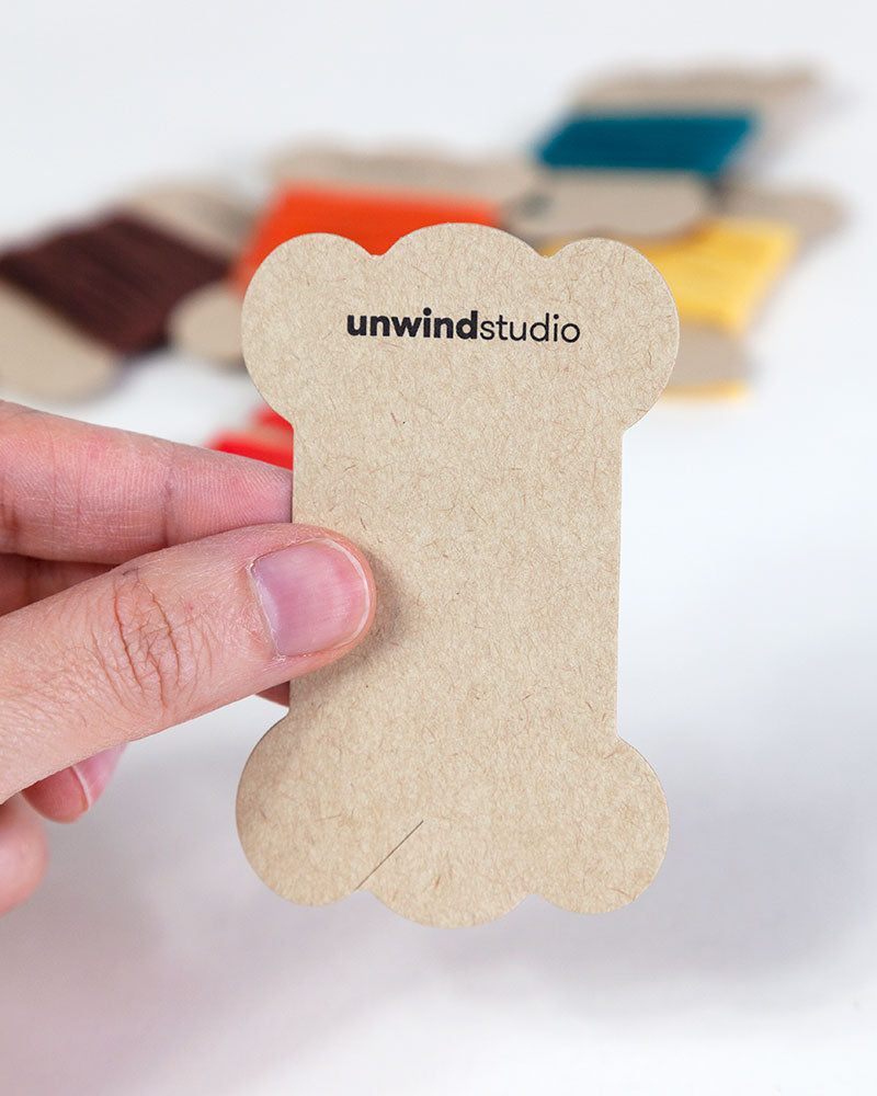 Cardboard Thread Bobbins – Unwind Studio
