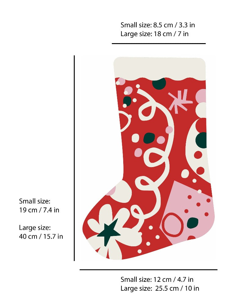 Kindness Modern Christmas Stocking Needlepoint Kit – Unwind Studio